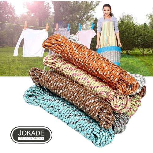 Promo Tali jemuran nilon panjang 10 meter kuat tebal tali ikat barang ...