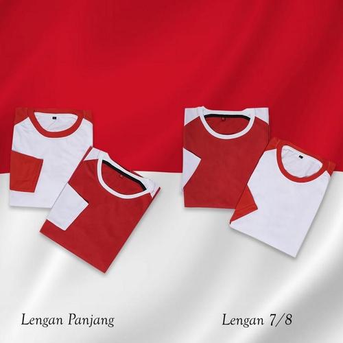Jual -ANC- Noveli Wear - Kaos Raglan Seragam Merah Putih Hari ...