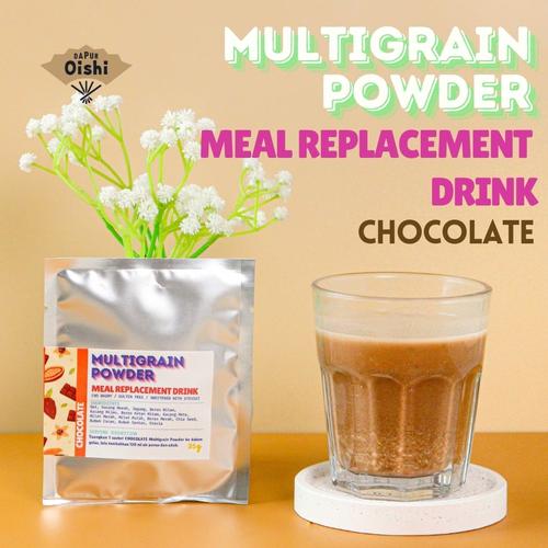 Jual [ CHOCOLATE ] Multigrain Powder [ Meal Replacement Drink ] 35g ...
