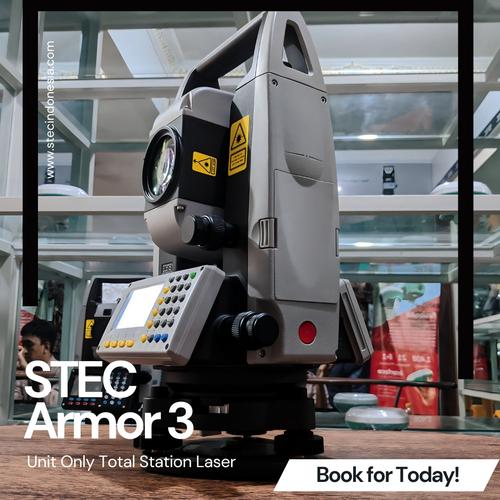 Jual Total Station STEC Armor 3 Series Laser Unit Only Orignal Product Garansi Resmi TS Laser ...