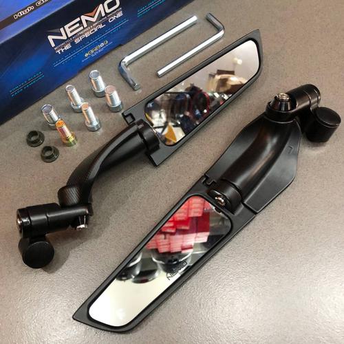 Jual Spion Winglet GMA Nemo Kaca motor Cembung Universal Vario 110 125 ...