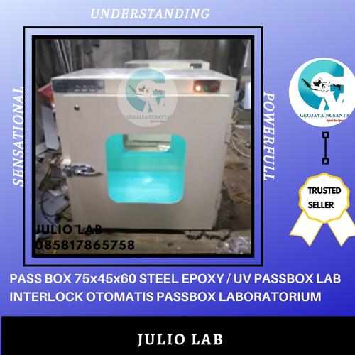 Jual PASS BOX 75x45x60 STEEL EPOXY / UV PASSBOX LAB INTERLOCK OTOMATIS ...