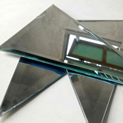 Jual Segitiga Kaca cermin Bevel Ukuran 10 x 10 cm Tebal 5mm Bevel 1Cm ...