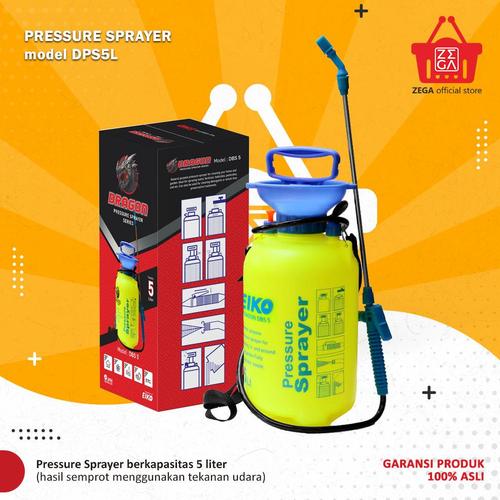 Jual Pressure sprayer 5 liter / semprotan manual kapasitas 5 liter ...