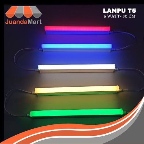 Jual Lampu TL Neon T5 LED 6W 30cm Tube Warna Warni - Warm White ...