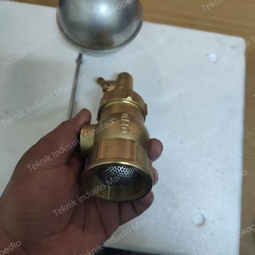Jual Floating Valve 21/2" inch pelampung Tangki Kuningan DN 65 ...