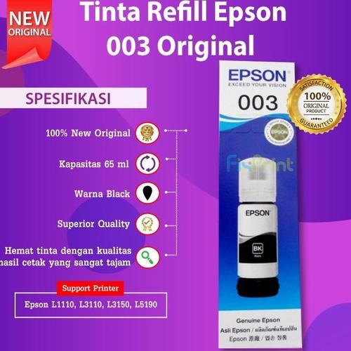 Jual Tinta Epson 003 Ink T00V Refill Printer L1210 L3210 L5296 - Merah ...