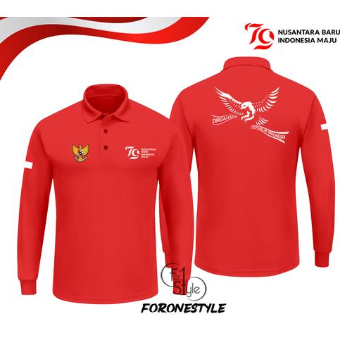 Jual TYPE 5 - POLOSHIRT LENGAN PANJANG HARI KEMERDEKAAN - POLO MOTIF ...