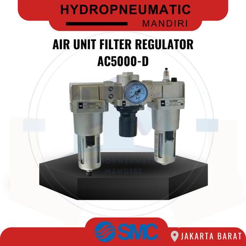 Jual SMC AC5000-06D / AC5000-10D AIR UNIT FILTER REGULATOR LUBRICATOR ...