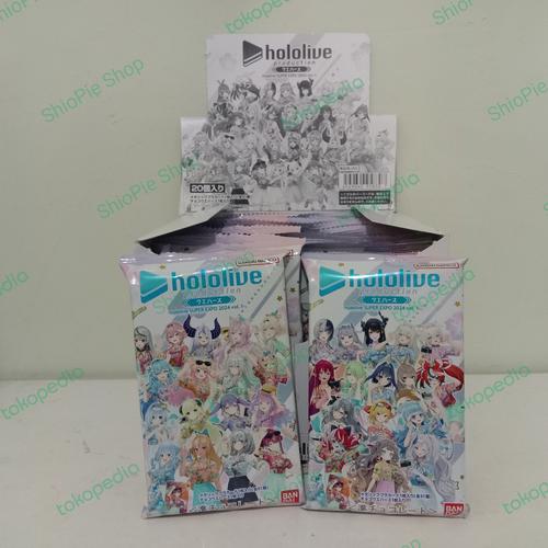 Jual Hololive SUPER EXPO 2024 Wafer cards vol 1 - Kota Bandung - ShioPie Shop | Tokopedia
