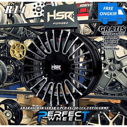 Jual Velg Ring 14 HSR Amarasi Velg Mobil Ring 14 Air Ev,Picanto,Avanza ...