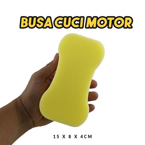 Jual Busa cuci motor / mobil tebal 4 cm spon padat dan spons halus anti ...