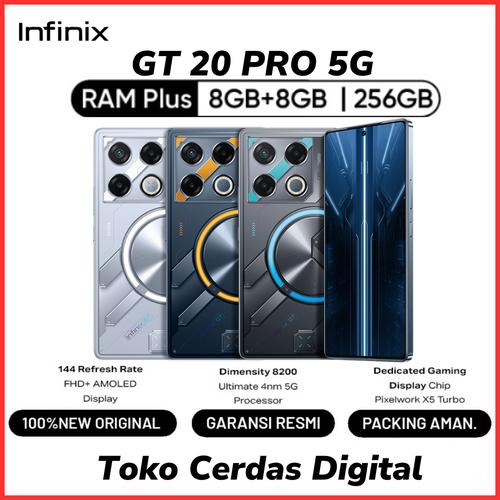 Jual INFINIX GT 20 PRO 5G 8/256GB Garansi Resmi 12 Bulan | GT20PRO ...