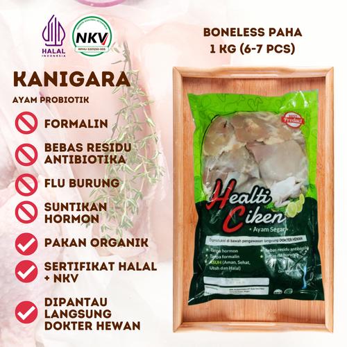 Jual DAGING AYAM ORGANIK PREBIOTIK BONELESS FILLET PAHA 1 KG HEALTI ...