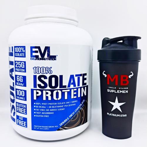 Jual EVL ISOLATE Protein 5 lbs Hydrolized Whey ANS N Iso 100 Dymatize ...