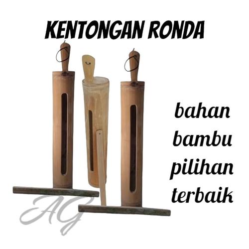 Promo Kentongan BAMBU Ronda alat komunikasi tradisional jadul - Kab ...
