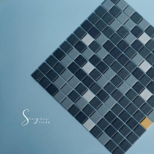 Jual Mosaic / Keramik Kitchen Set Merk SinGres Type Blue Star Mini ...