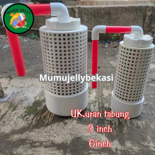Jual tabung sieve filter aquarium besar dan kolam filter menyaring ...