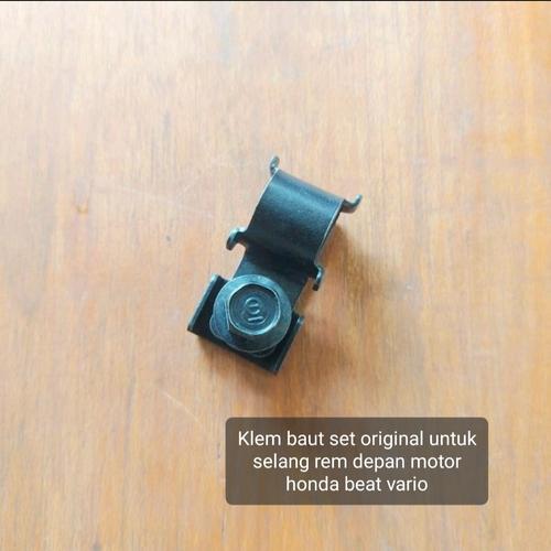 Jual KLEM BAUT SET ORIGINAL UNTUK SELANG KABEL REM DEPAN MOTOR HONDA ...