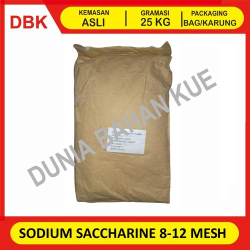 Jual SODIUM SACCHARINE 8-12 MESH SAKARIN PEMANIS 300-400x GULA - 1 BAG ...