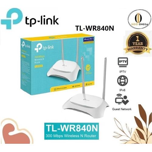 Jual TPLink TL-WR840N 300Mbps Wireless N Router WR840 840N 4 - Jakarta ...