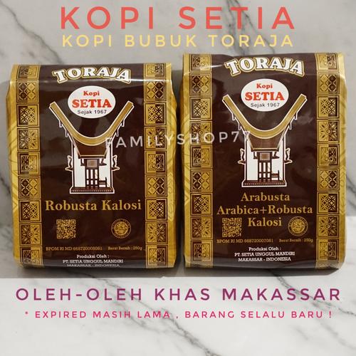 Promo Kopi Toraja Kopi Setia 250gram -Kopi Bubuk - Kopi Robusta Kalosi ...