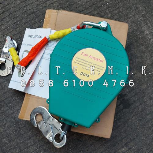 Jual Fall Arester 20M Retrectable Safe Durable Safety Alat Pengaman ...