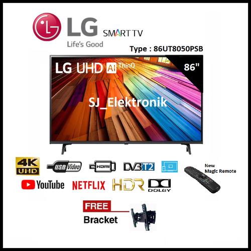Jual Braket + LG 86UT8050PSB Smart TV UHD 4K | LED TV 86 Inch 86UT8050 ...