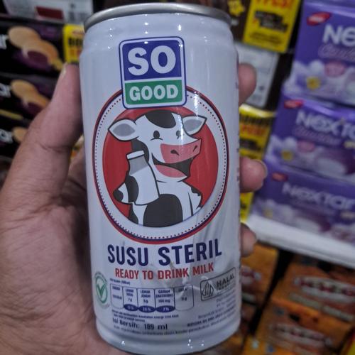 Jual SO GOOD SUSU STERIL KALENG NETTO 189ML - Kab. Bantul - Toko ...