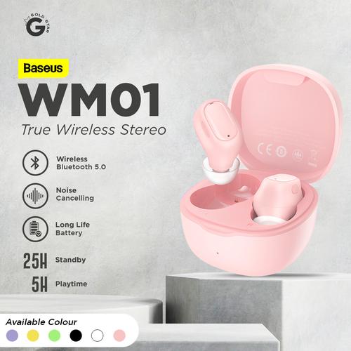 Promo Baseus - TWS - Encok WM01 Earbuds - Ungu - Kota Surabaya - Gold ...