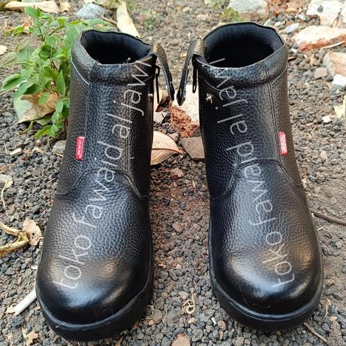 Jual Sepatu safety king kulit sapi asli skn ujung besi keselamatan ...