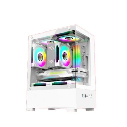 Jual CASING INFINITY NOIR FREE 3 FAN - mATX GAMING CASE - WHITE ...