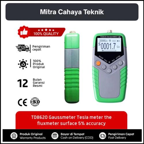 Jual TD8620 Gaussmeter Tesla meter the fluxmeter surface 5% accuracy ...