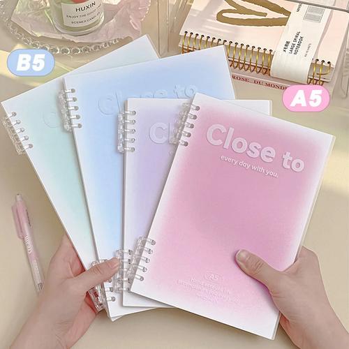 Jual Buku Notebook Binder Notepad Spiral Ring Book Deli B5 Buku Tulis ...