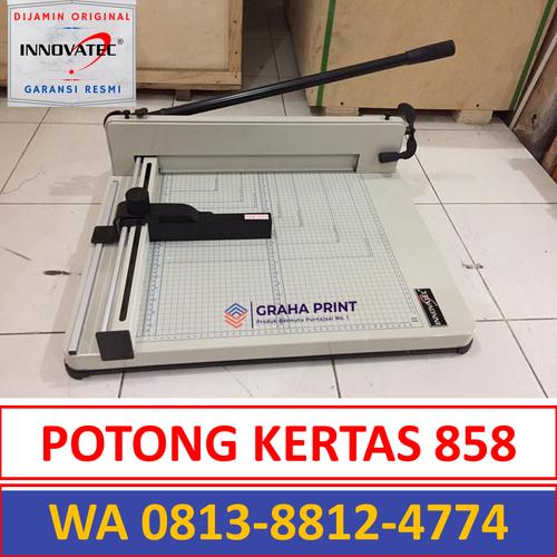 Jual Mesin Pemotong Kertas 858 Innovatec Alat Potong Karton 1 Rim A3 ...
