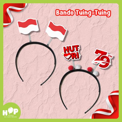Promo BANDO TUING TUING 17 Agustus / HUT RI 79 / Bando Merah Putih ...
