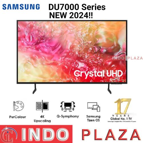 Promo TV SAMSUNG 43 Inch SMART CRYSTAL 4K UHD UA43DU7000 NEW 2024 ...