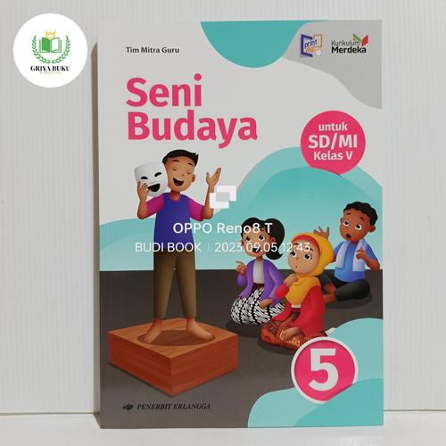 Jual Seni Budaya Kelas 5 Sd Kurikulum Merdeka Erlangga Original - Kota Bandung - GRIYA BUKU ...