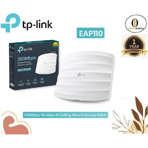 Jual TPLINK EAP110 Wifi Ceiling Access Point N 300Mbps, TL-EAP110 1 ...