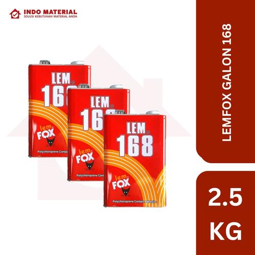 Jual Lem Fox 168 Galon 2,5 kg | Lem Lantai Vinyl Terbaik - Kab. Sidoarjo - Indomaterial Official ...