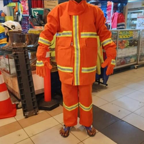 Jual Baju Pemadam kebakaran Orange Original / Fireman Suit Original ...