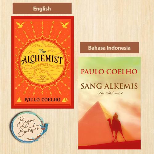 Jual Termurah The Alchemist - Paulo Coelho (English) (Bahasa Indonesia ...