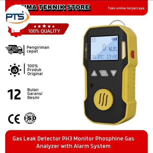 Jual Gas Leak Detector PH3 Monitor Phospine Gas Analyzer with Alarm ...