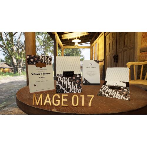 Promo Undangan pernikahan blanko mage 17 nikah wedding murah unik ...