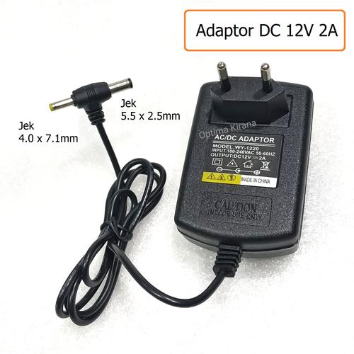 Jual ADAPTOR 12V 2A JEK 5.5mm X 2.5 mm - Putih - Jakarta Barat - Toko ...