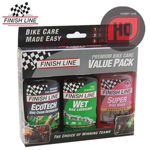 Promo FINISH LINE PREMIUM BIKE CARE VALUE PACK Ecotech Wet Bike Wash ...
