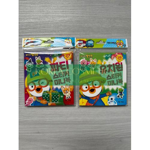 Jual Pororo mini sticker book Original Korea - Kindergarten - Jakarta ...