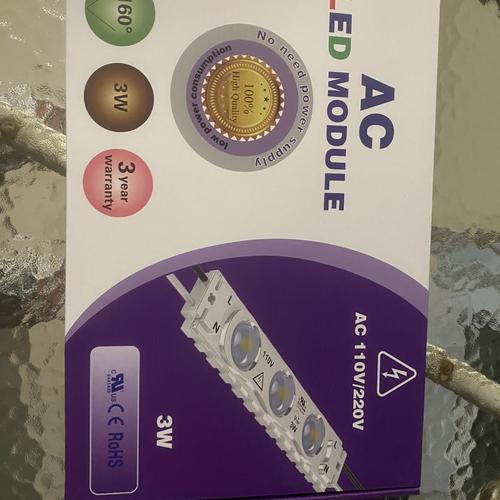 Jual LAMPU MODUL 3 MATA LED 220V/ modul 3mata 220v premium lampu neon ...