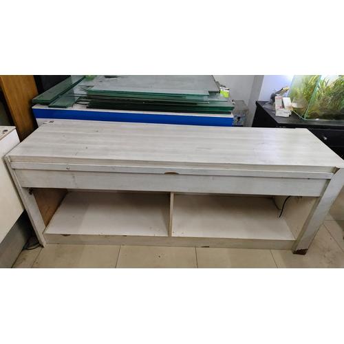 Promo MEJA RAK LEMARI KAYU PANJANG MINIMALIS SECOND 221 X 59 X 83 ...