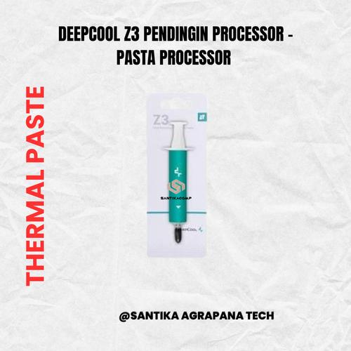 Jual Thermal Paste Deepcool z3 Pendingin Processor - Pasta Processor ...